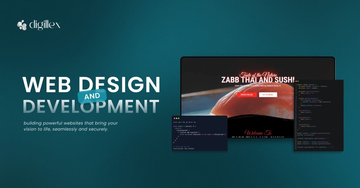 Custom Web Design & Development | Digillex